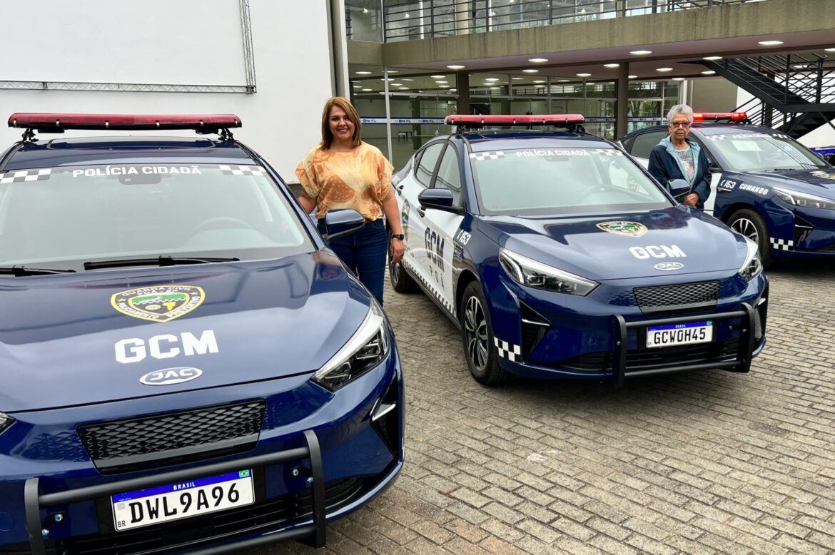 Prefeita Marcia Bin participa da entrega das novas viaturas elétricas à GCM de Poá - Prefeitura ...